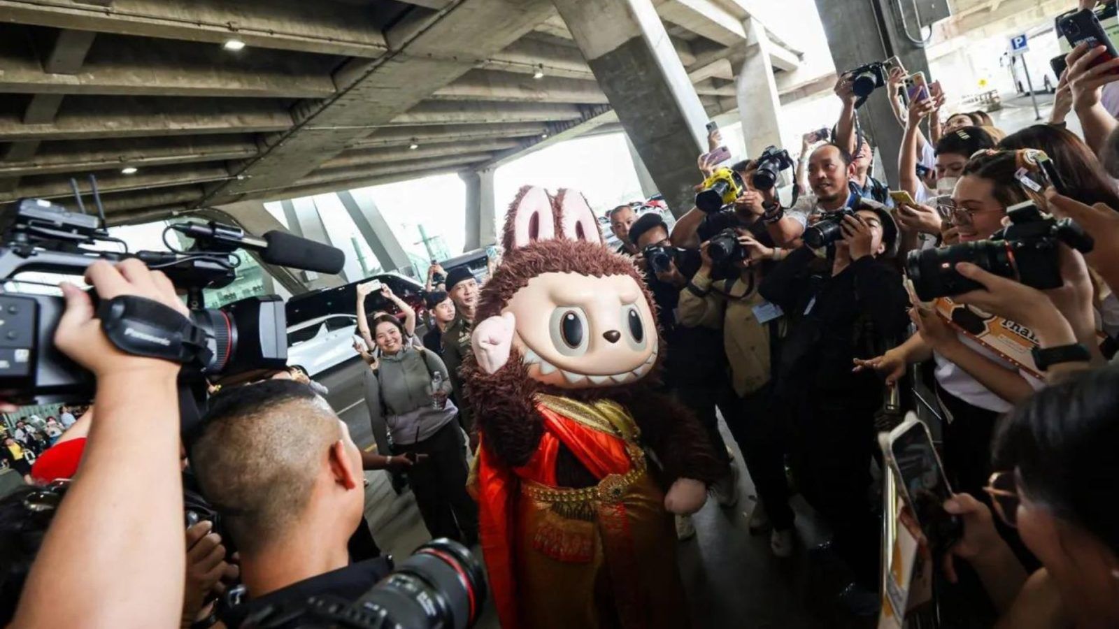 Chinese Doll Labubu Is Taking A Tour Of Bangkok