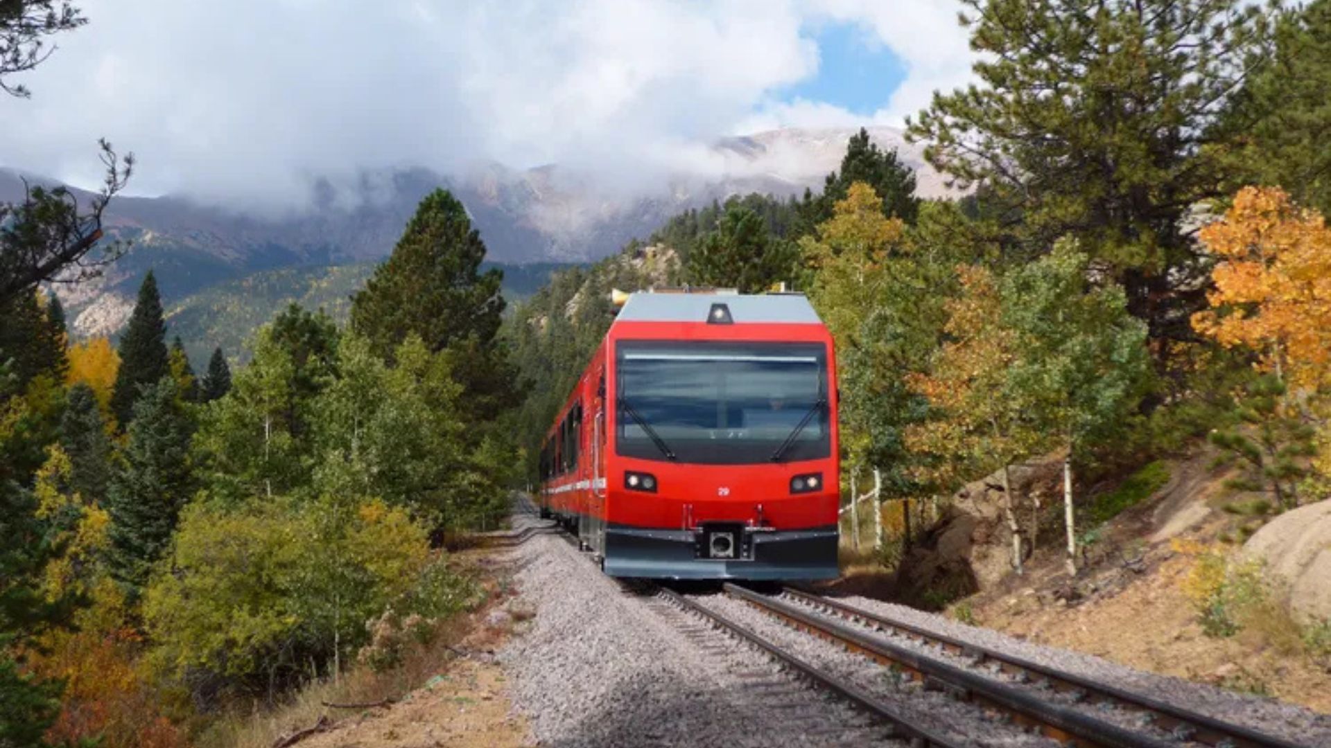 The Pikes Peak Cog Railway Climbs More Than 14,000 Feet