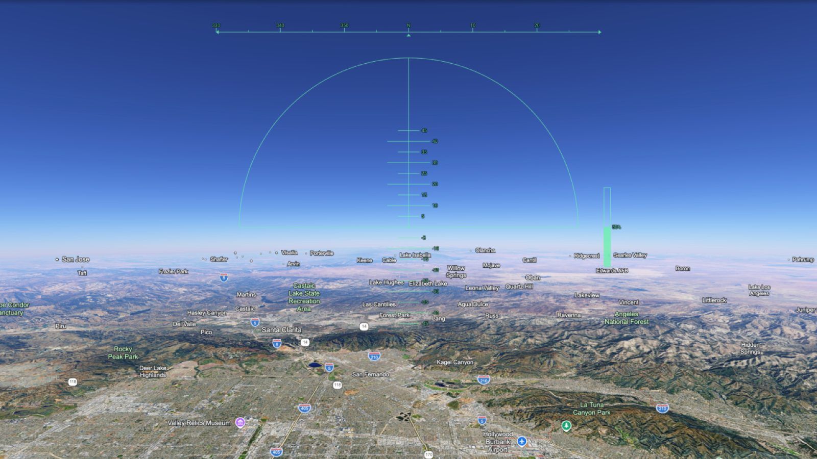 You Can Now Enjoy Google Earth Flight Simulator On The Web