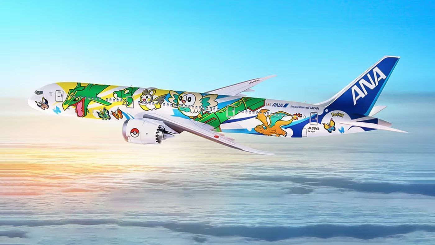 ANA Debuts New Pokémon Pikachu NH Jet Flights In June