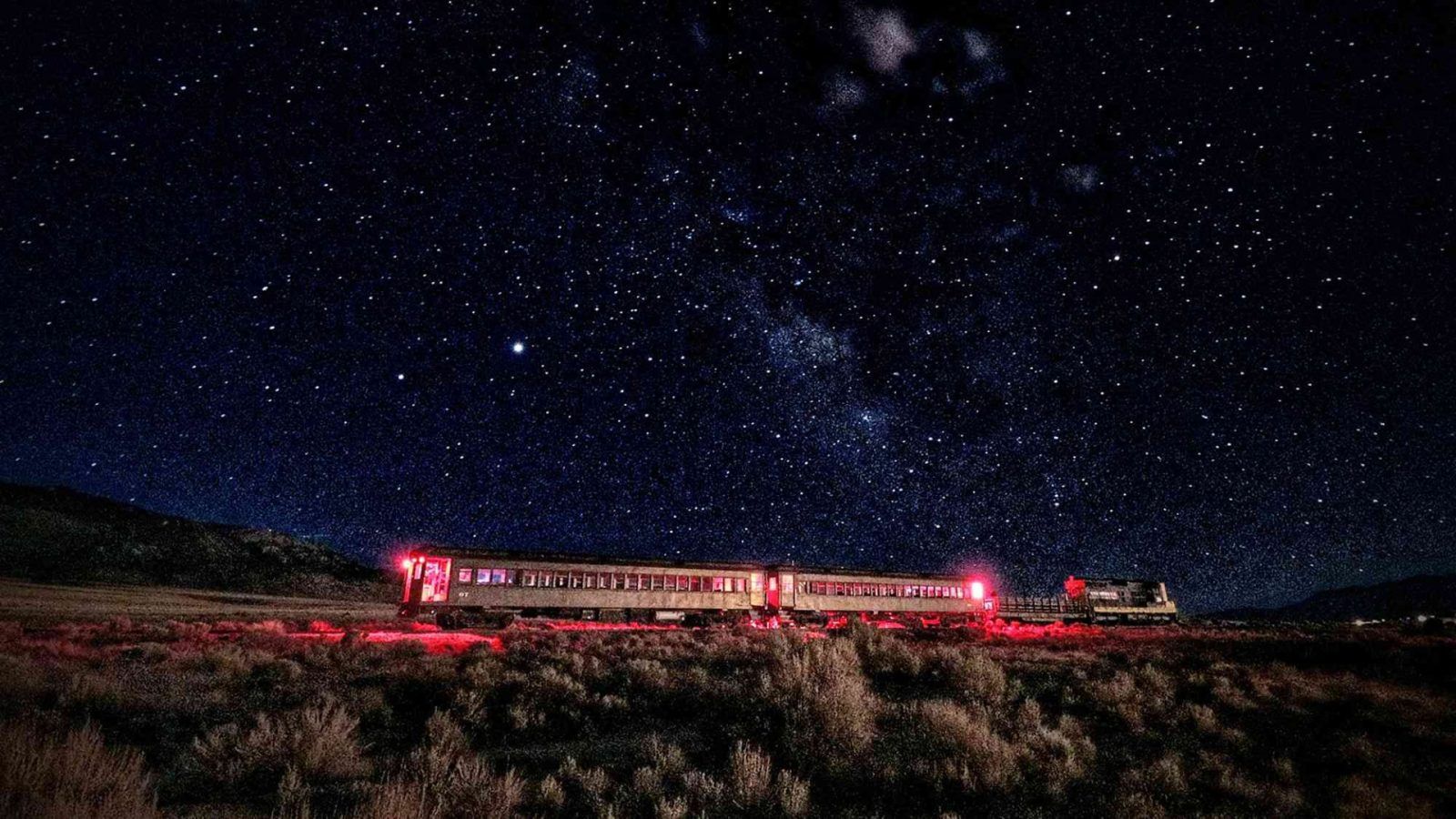 This Train In Nevada Goes Under The Total Annular Eclipse In October