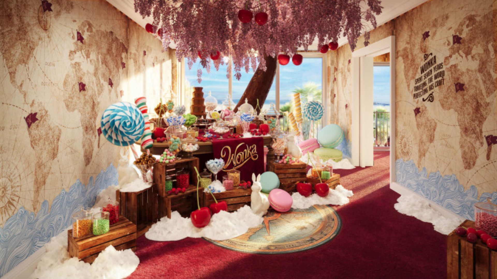 Now, Unlock Magic With A Night Stay At Wonka's Sweet Suites