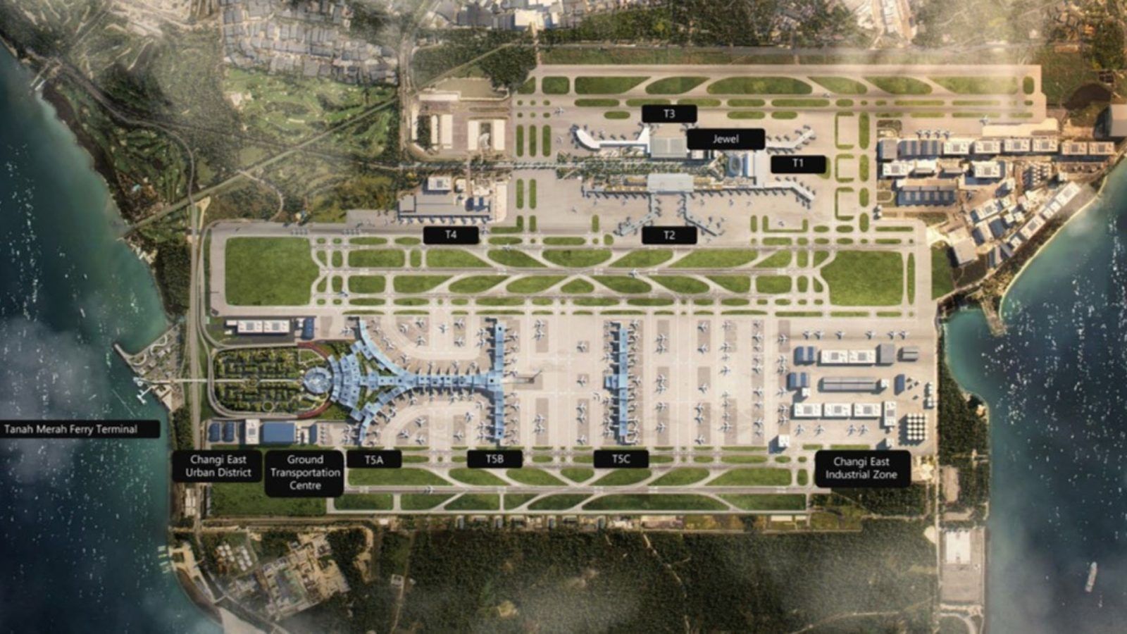 Changi Airport Terminal 5: Expansion Work Begins On Asia’s Mega Air Hub