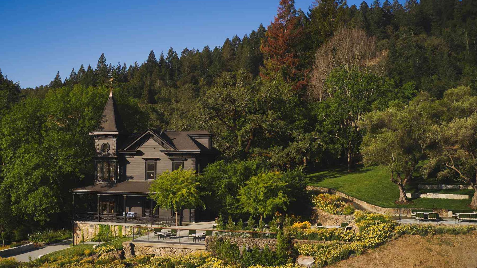Inside Napa Valley's Most Stunning Wine Mansion