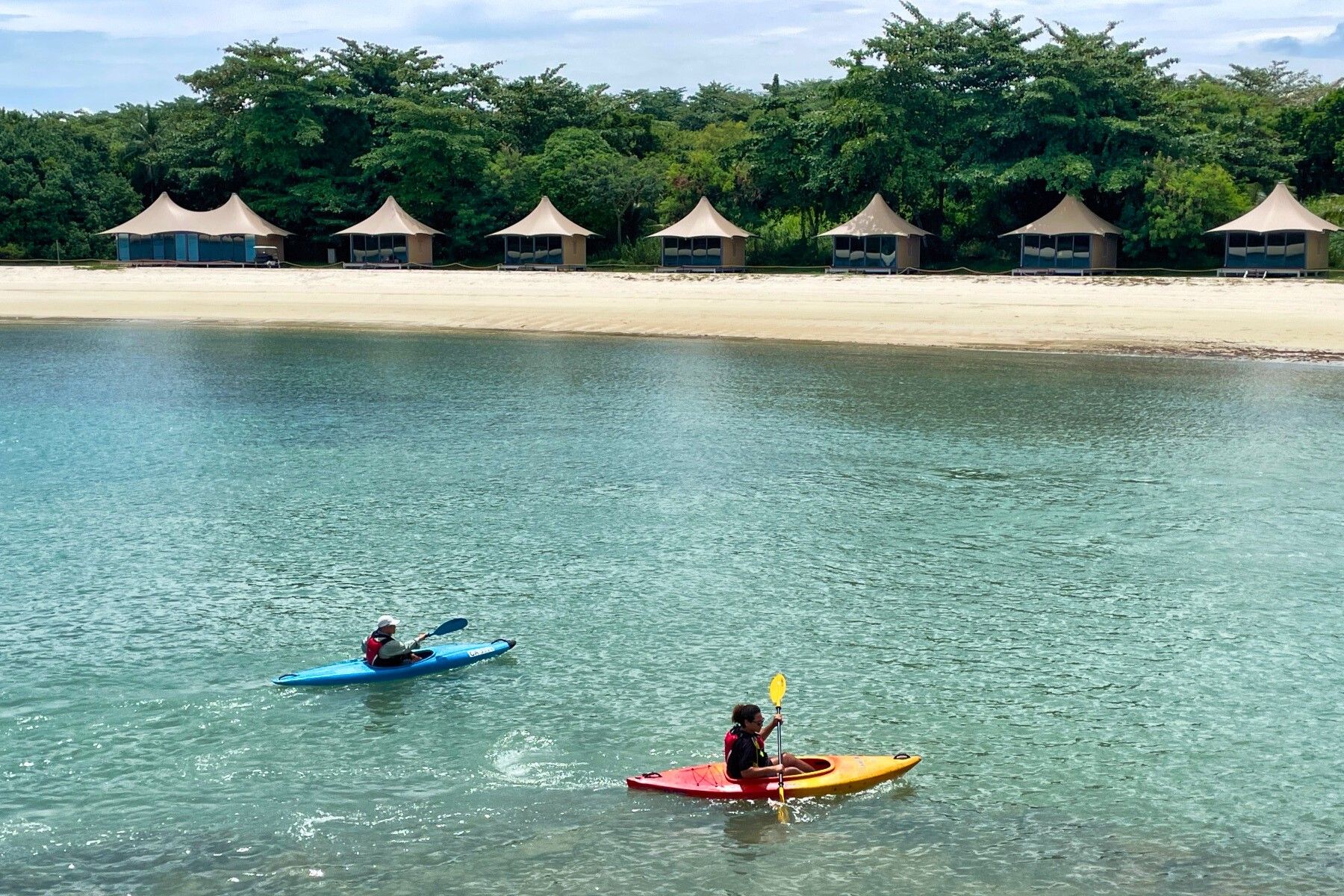 Singapore Glamping on Lazarus Island