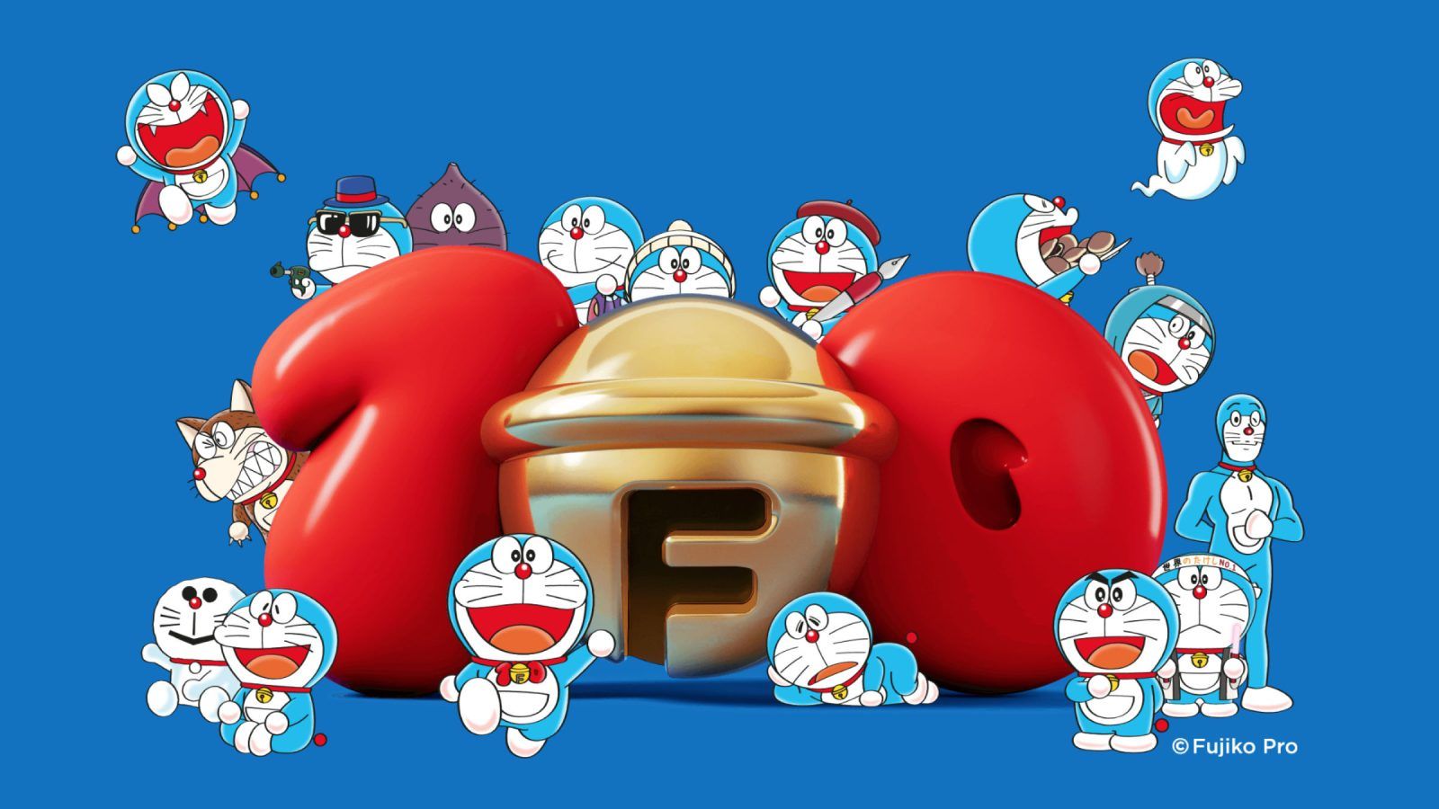 100% DORAEMON & FRIENDS Exhibition To Make A Stop At Hong Kong