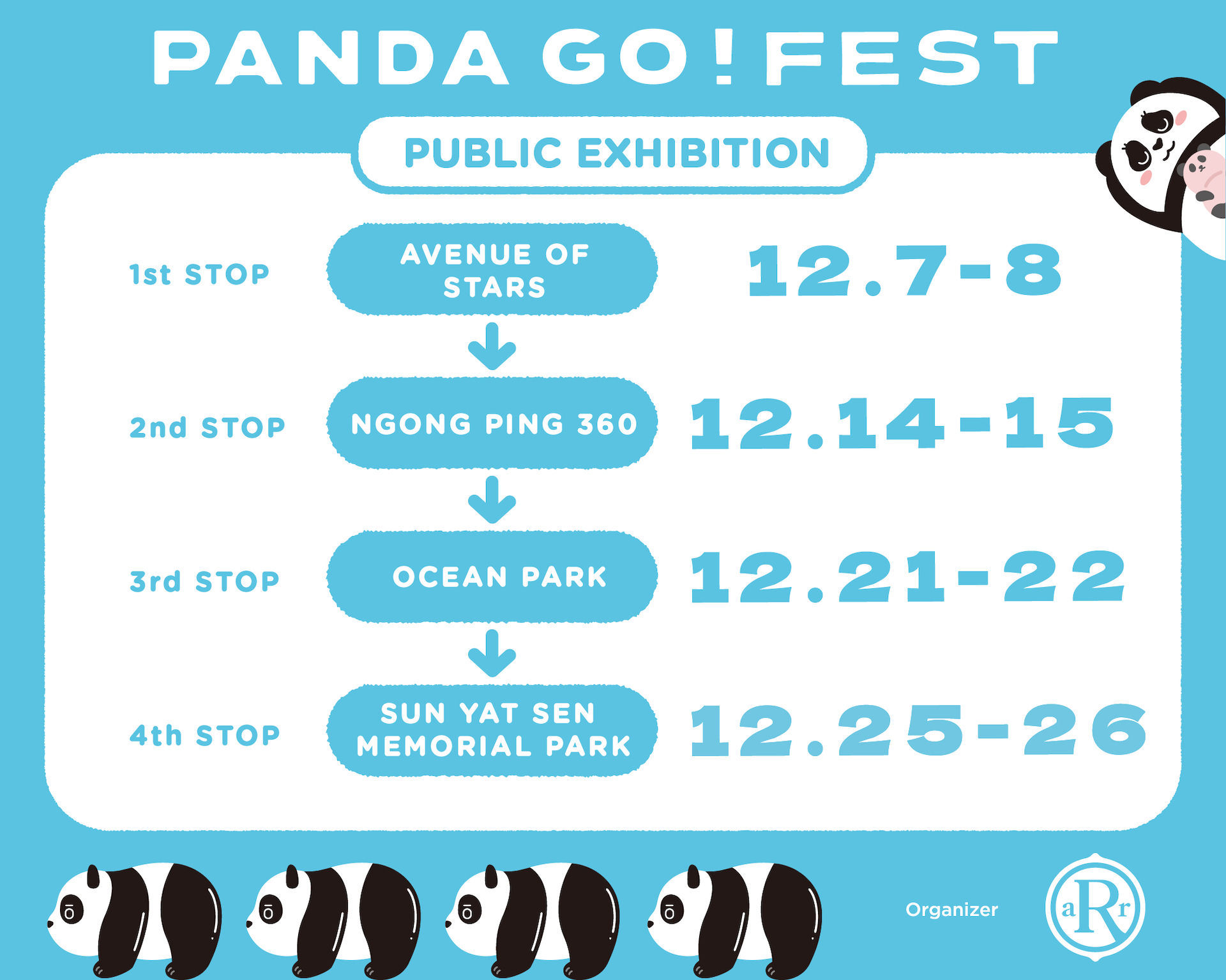 PANDA GO! FEST Is Taking Over Hong Kong This December