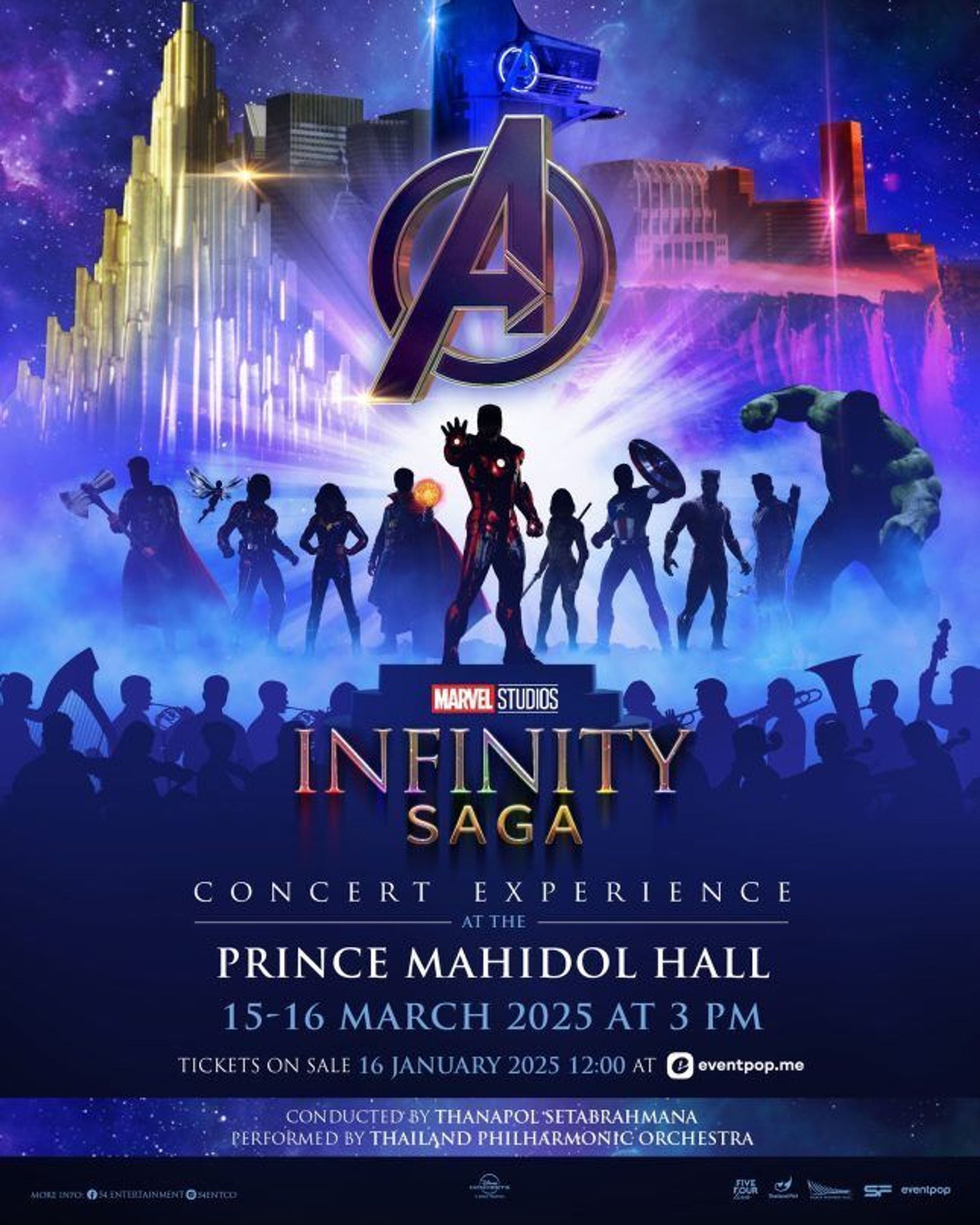 Marvel’s Infinity Saga Concert Experience In Bangkok; All Details Here