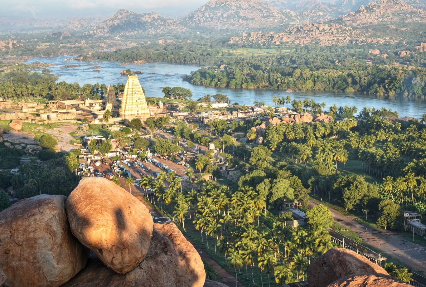 Tourist Places In Hampi: Sacred Temples, Serene Landscapes
