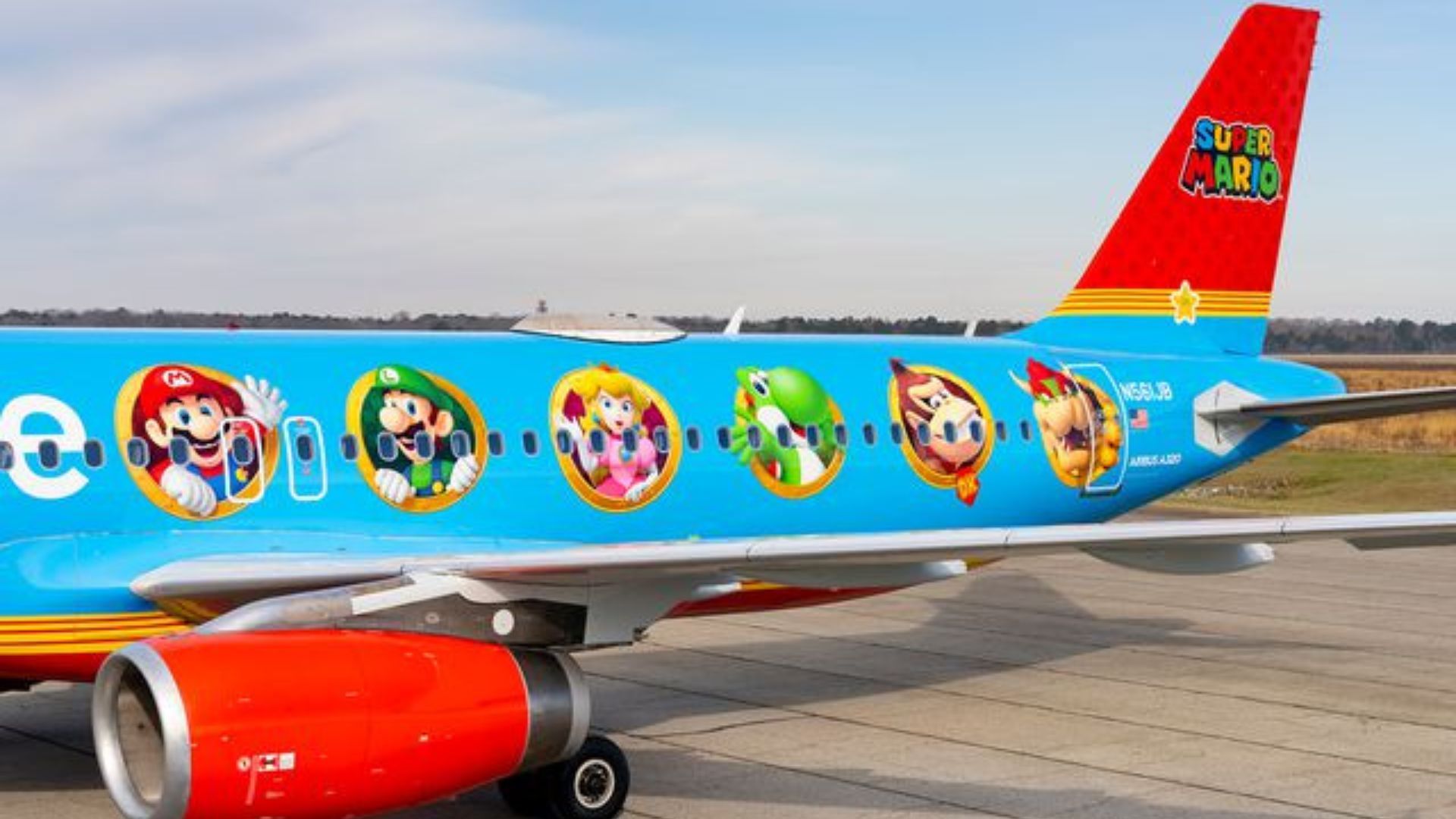 JetBlue Just Unveiled A Super Mario-Inspired Airplane — What to Know