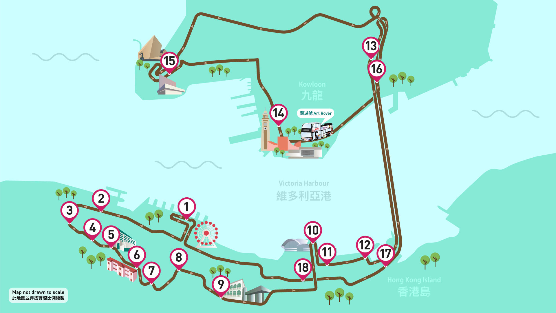 Enjoy Free Rides On New "H1S HK Art Discovery" Bus Route On March 29