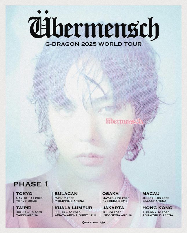 G-Dragon To Perform A Two-Night Concert In Hong Kong In July 2025