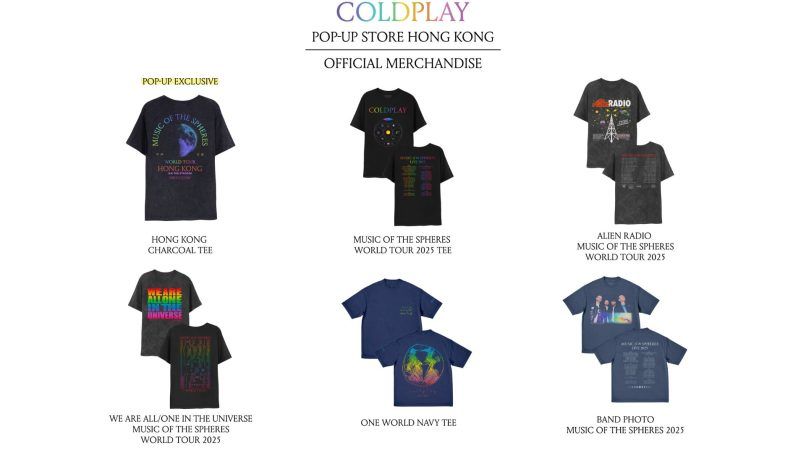 All About The Coldplay Pop-Up At Airside Ahead Of The Concerts