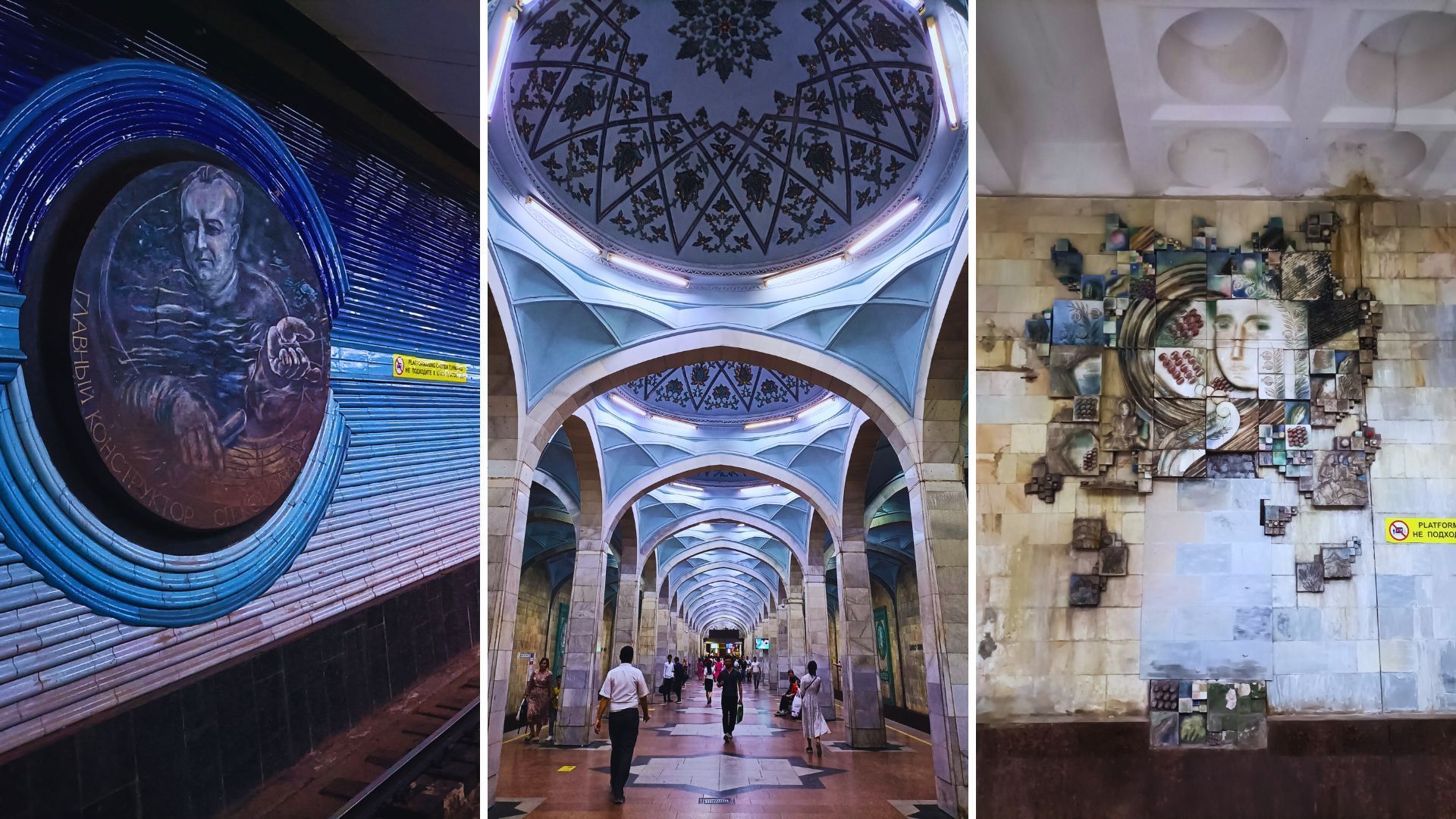 Tashkent Metro Stations: Uzbekistan's Underground Masterpiece In Pics