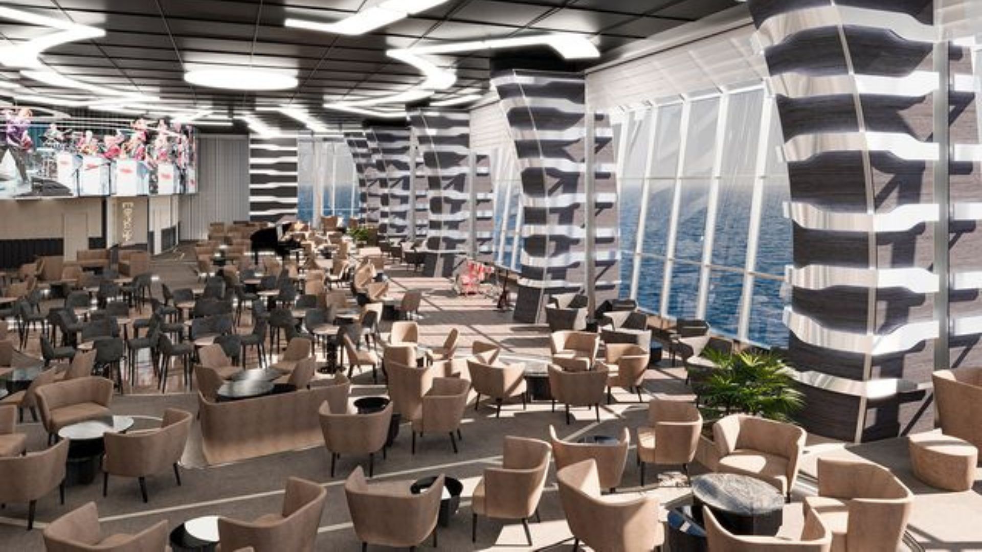 This Luxury Cruise Has 21 Bars, 10 Restaurants, And 5 Gorgeous Pools