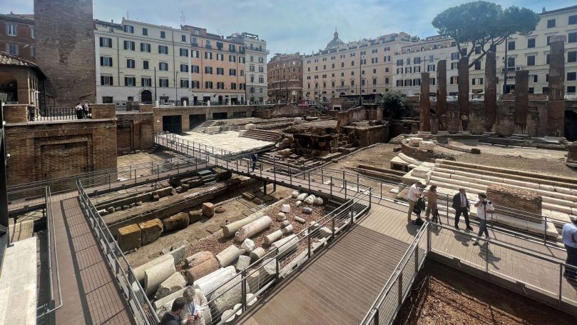 The Spot Where Julius Caesar Was Killed Opens To Tourists In Rome