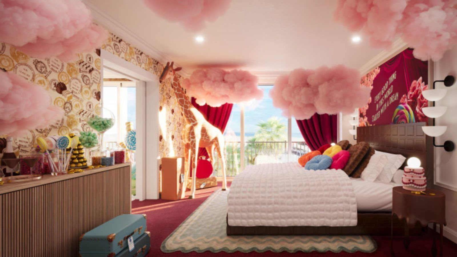 Now, Unlock Magic With A Night Stay At Wonka's Sweet Suites