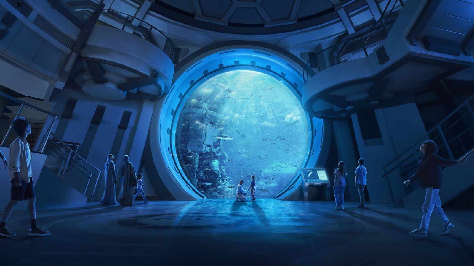 SeaWorld Abu Dhabi Bagged The Title Of Largest Indoor Marine Park