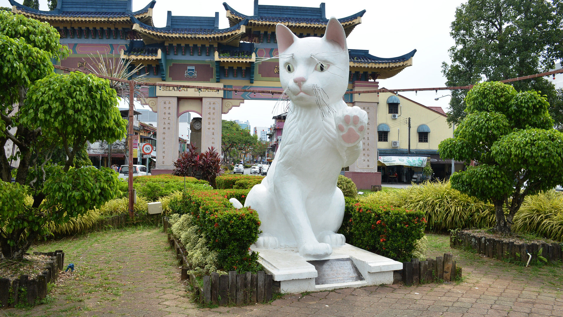 Malaysia's Cat City Kuching Is Every Cat Lover's 'Purrfect' Paradise