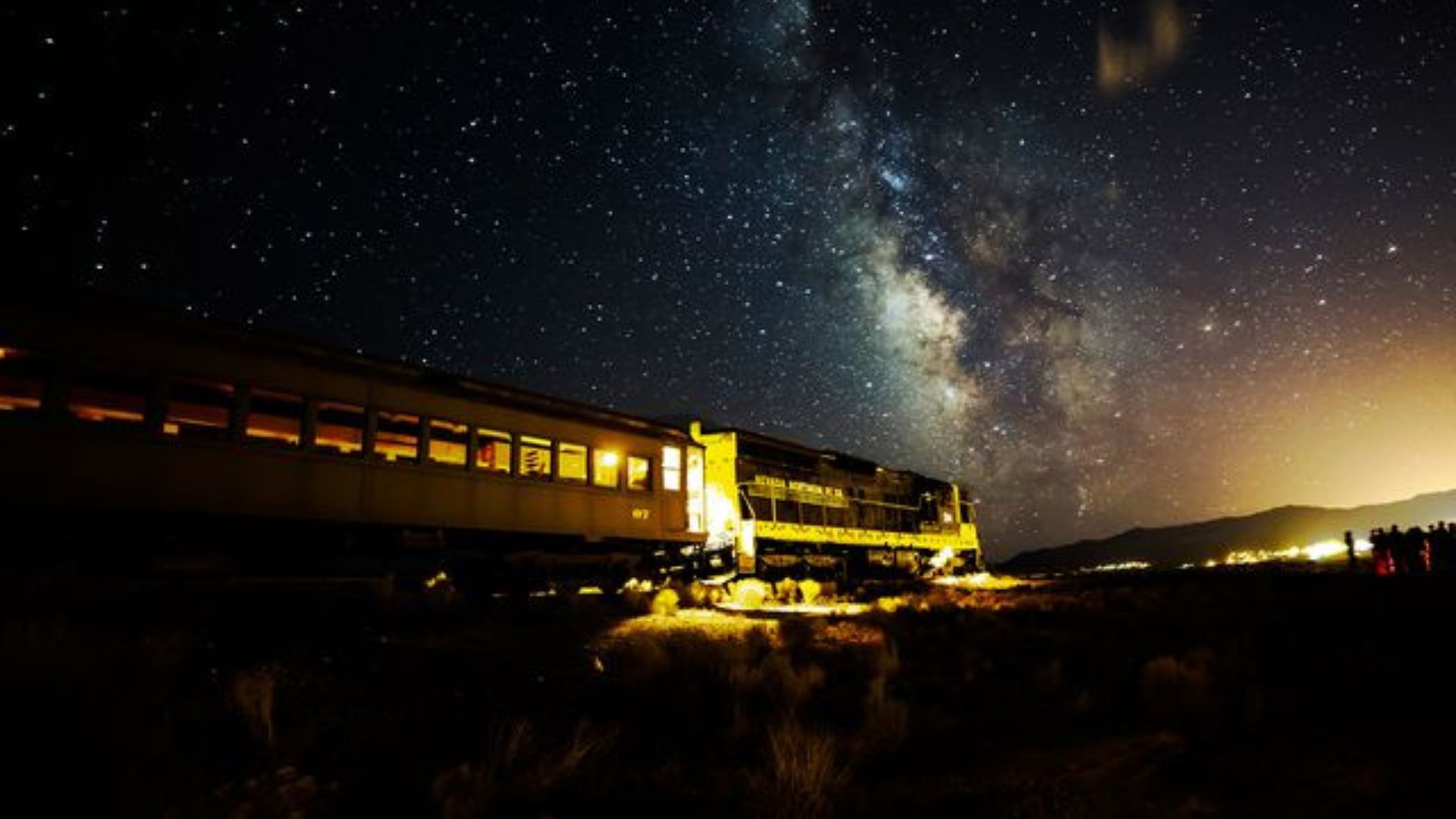 This Train In Nevada Goes Under The Total Annular Eclipse In October