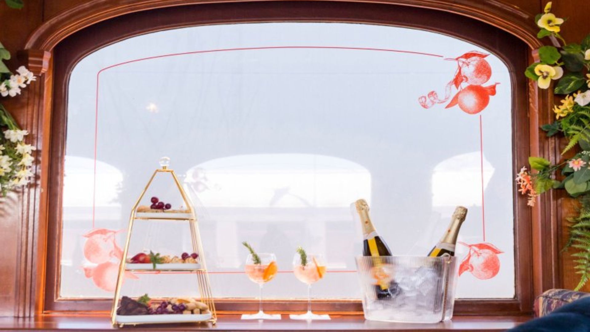 Napa Valley Wine Train Has A Secret Garden Afternoon Tea Experience