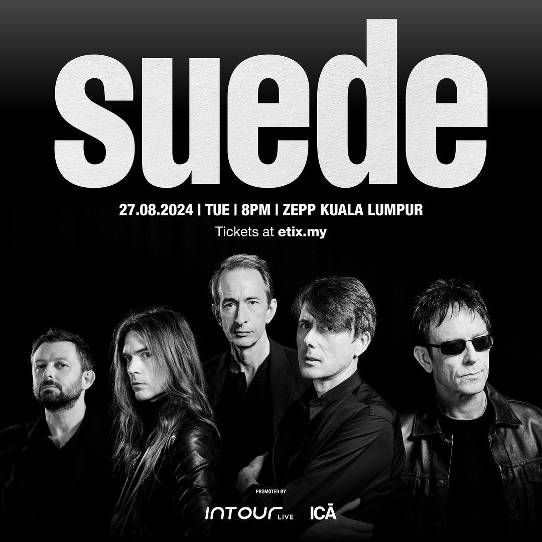 British Rock Band Suede Will Have Debut Concert In KL In August 2024