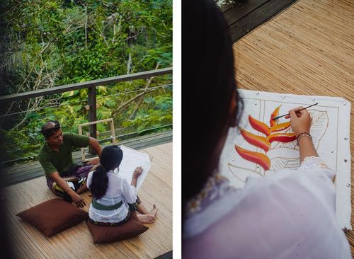 Eat, Pray, Paint: This Arts Class in Bali Is a Lesson in Slowing Down