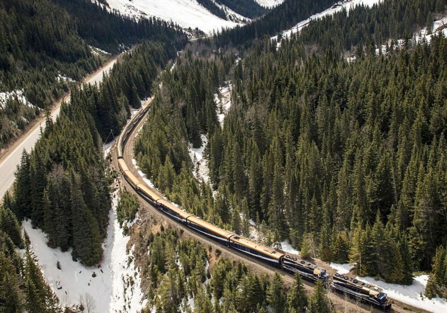This Mountainous Journey Was Named The Best Winter Train Route