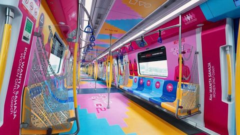You Can Now Ride The Squid Game MRT Train In Kuala Lumpur