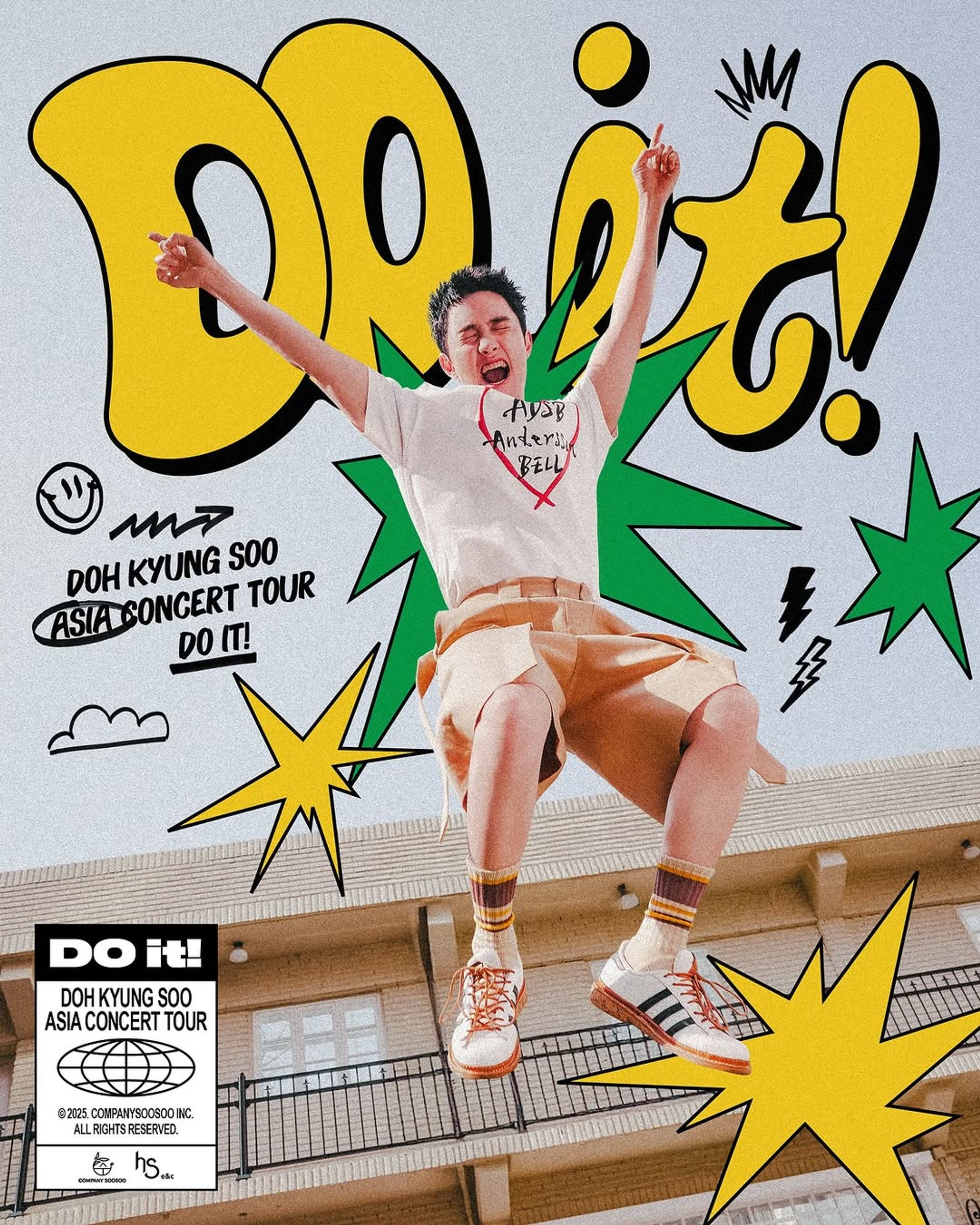 EXO's Doh Kyung Soo Returns To Singapore For 'DO It!' Asia Concert Tour