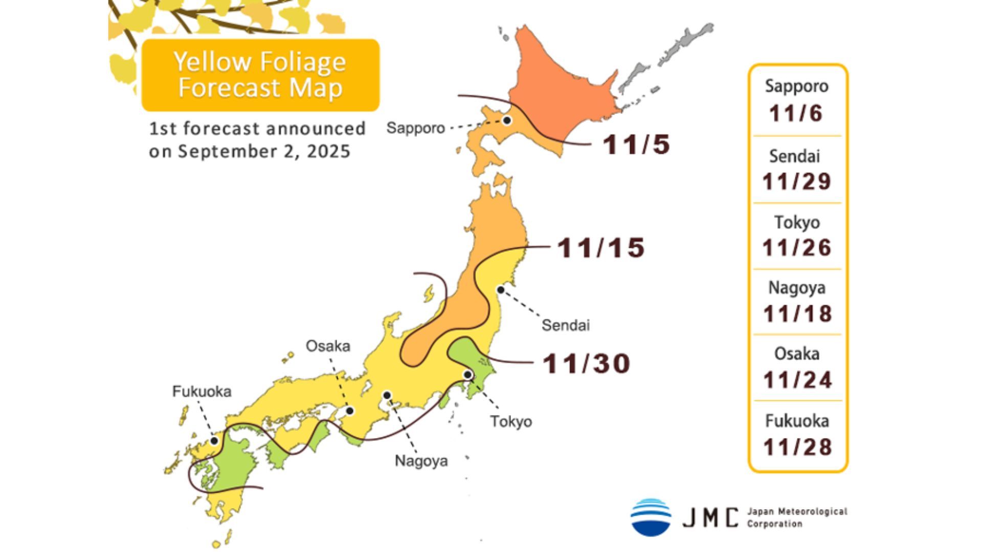 Fall Foliage Forecast 2025: Best Time To Savour Autumn Sights In Japan
